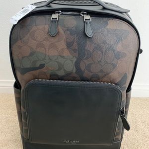 Coach | Bags | Nwt Coach Graham Backpack In Signature Canvas | Poshmark
